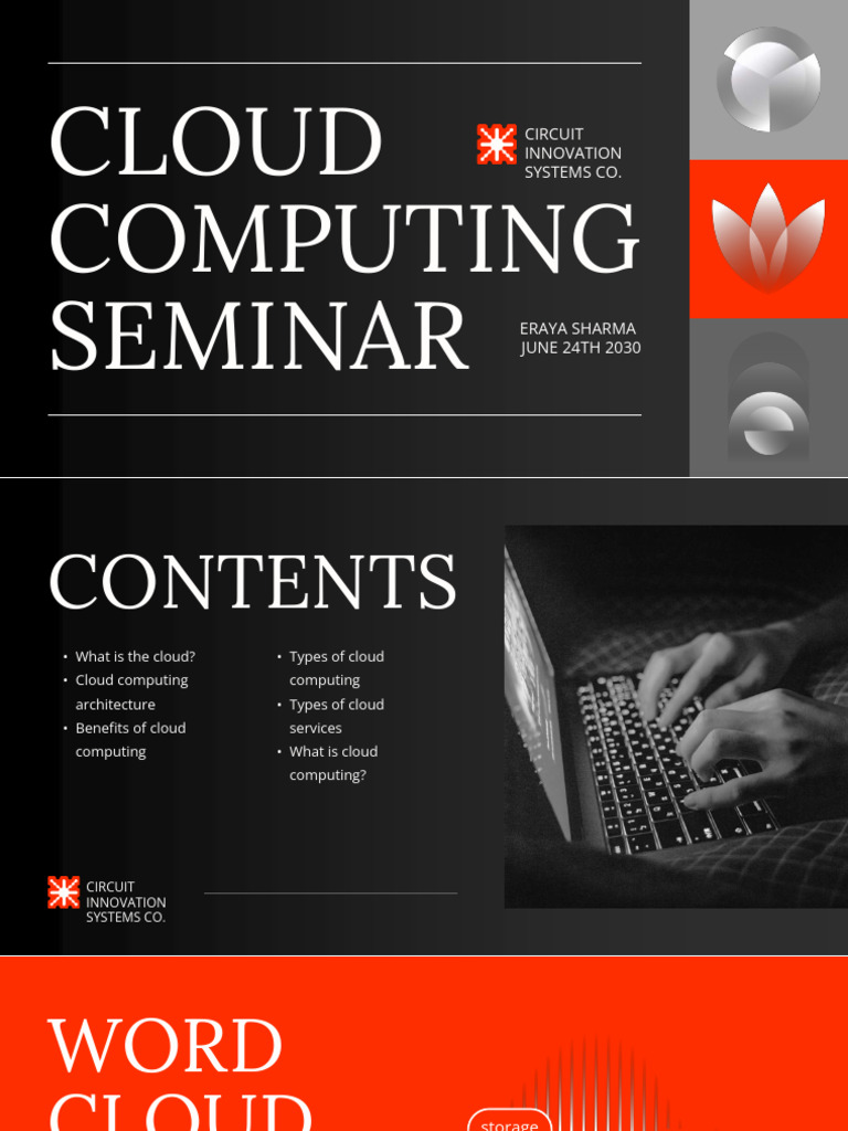 Cloud Computing Seminar Slides | PDF | Cloud Computing | Computing