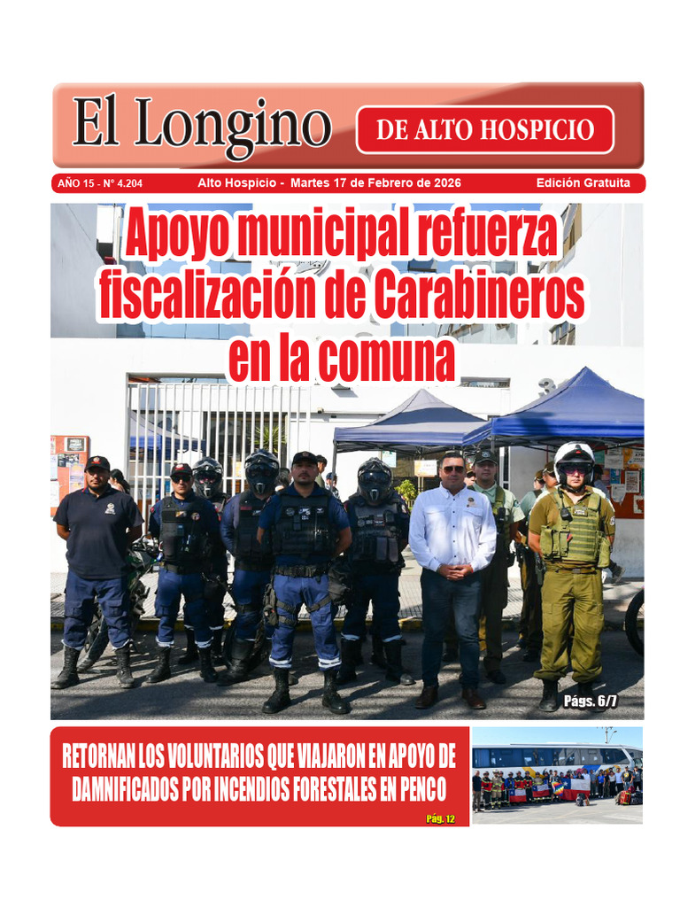 El Longino de Alto Hospicio 170226 | PDF