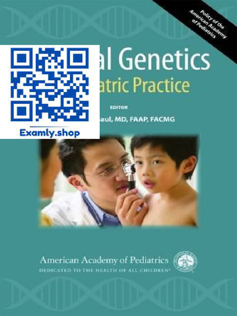 Textbook Medical Genetics in Pediatric Practice Textbook and Resources ...