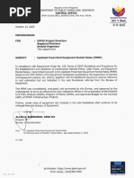 DPWH Equipment Rental Rates 2025 | PDF | Crane (Machine) | Mechanical ...
