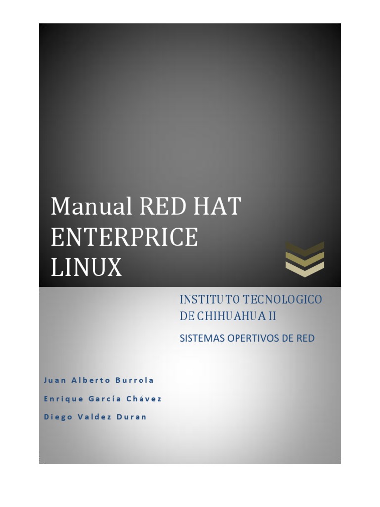 Manual Red Hat | PDF | Dirección IP | Servidor web