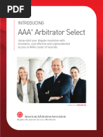 2025 AAA Consumer Arbitration Fees | PDF | Arbitration | Mediation