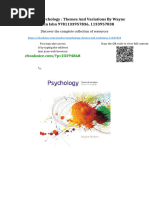 Free Psychology Books PDF Download | PDF | Mental Disorder | Psychology