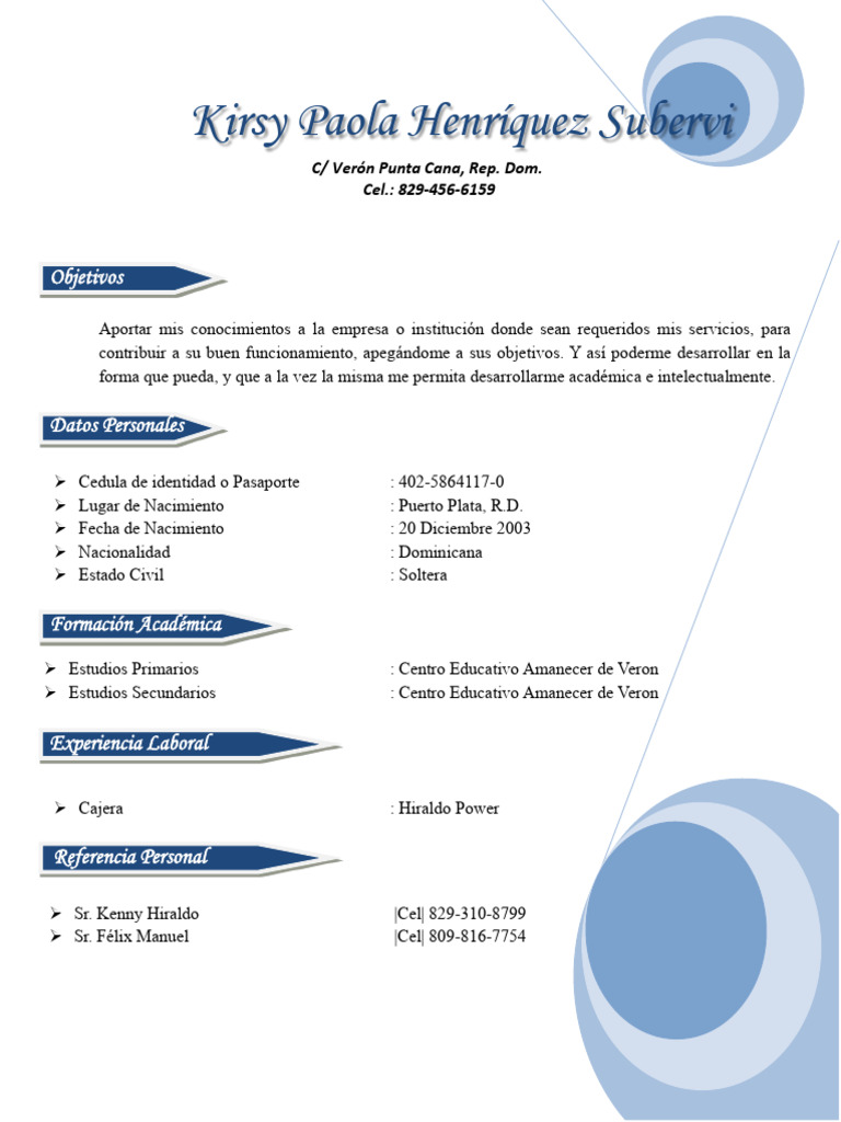 Kirsy Paola Henríquez Subervi | PDF