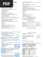 TSI Math Cheat Sheet | PDF