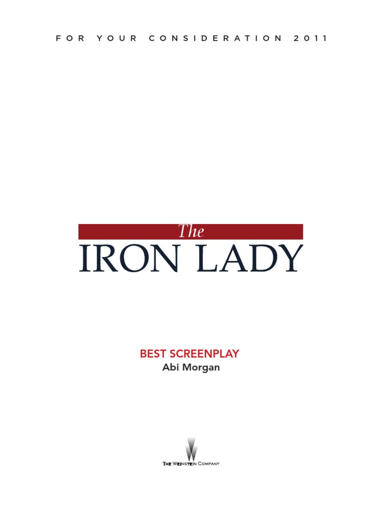 The Iron Lady Script | PDF | Margaret Thatcher | Clothing