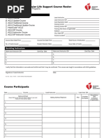 AHA Instructor Monitoring Tool Guide | PDF | Learning