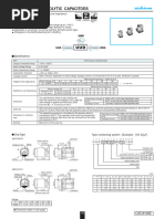 Polyester Capacitor Datasheet | PDF | Capacitor | Quantity