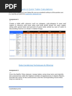 Tableau Assignment Overview and Tasks | PDF | Performance Indicator ...