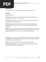 JBI Scoping Review Protocol Template | PDF | Systematic Review ...