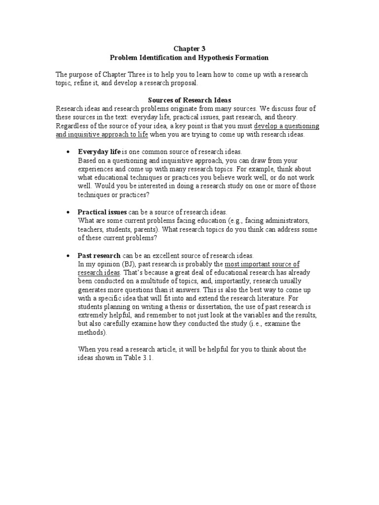 Chapter 3 Research Theory | PDF | Hypothesis | Qualitative Research