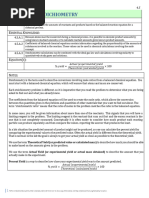 Percentage Yield and Purity Calculations | PDF