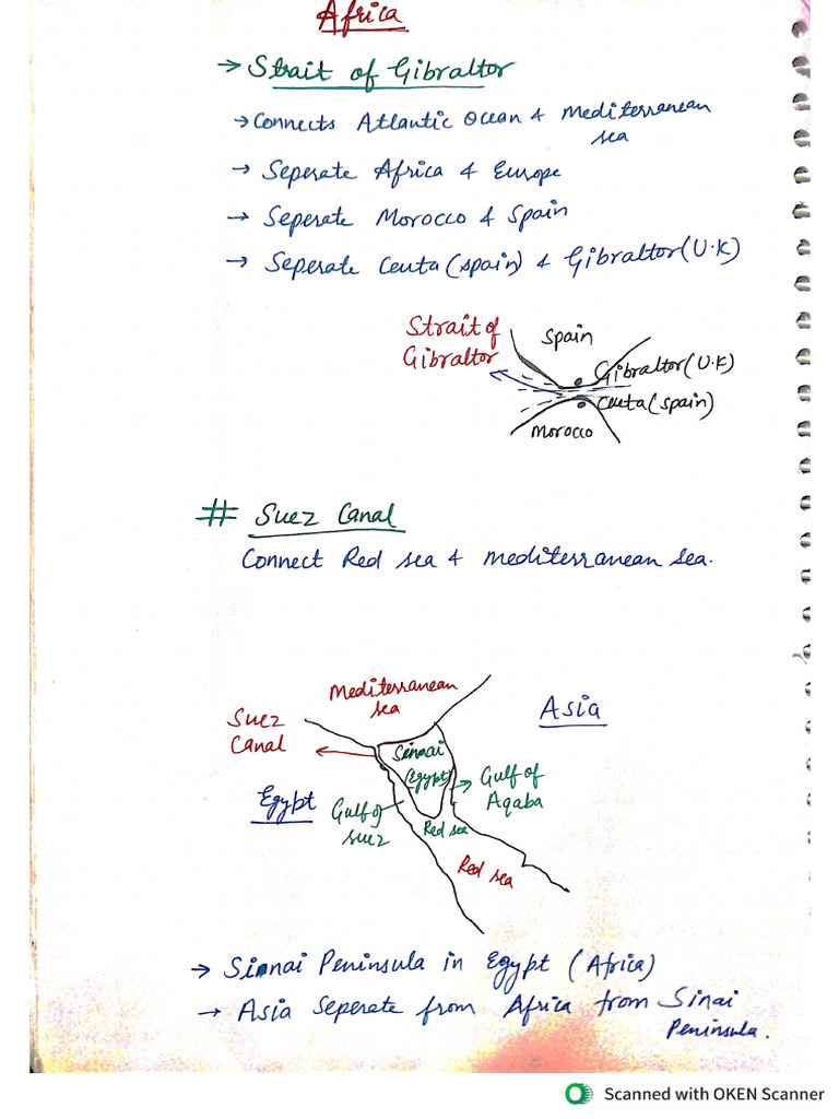 Africa Mapping Notes | PDF