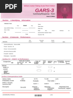 ABAS-3 Score Report Overview | PDF | Standard Score | Caregiver