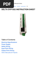 Delta DVP Sa2 Series Instruction Sheet | PDF | Programmable Logic ...