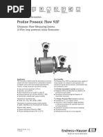 FMU90 Ultrasonic Sensor Transmitter Guide | PDF