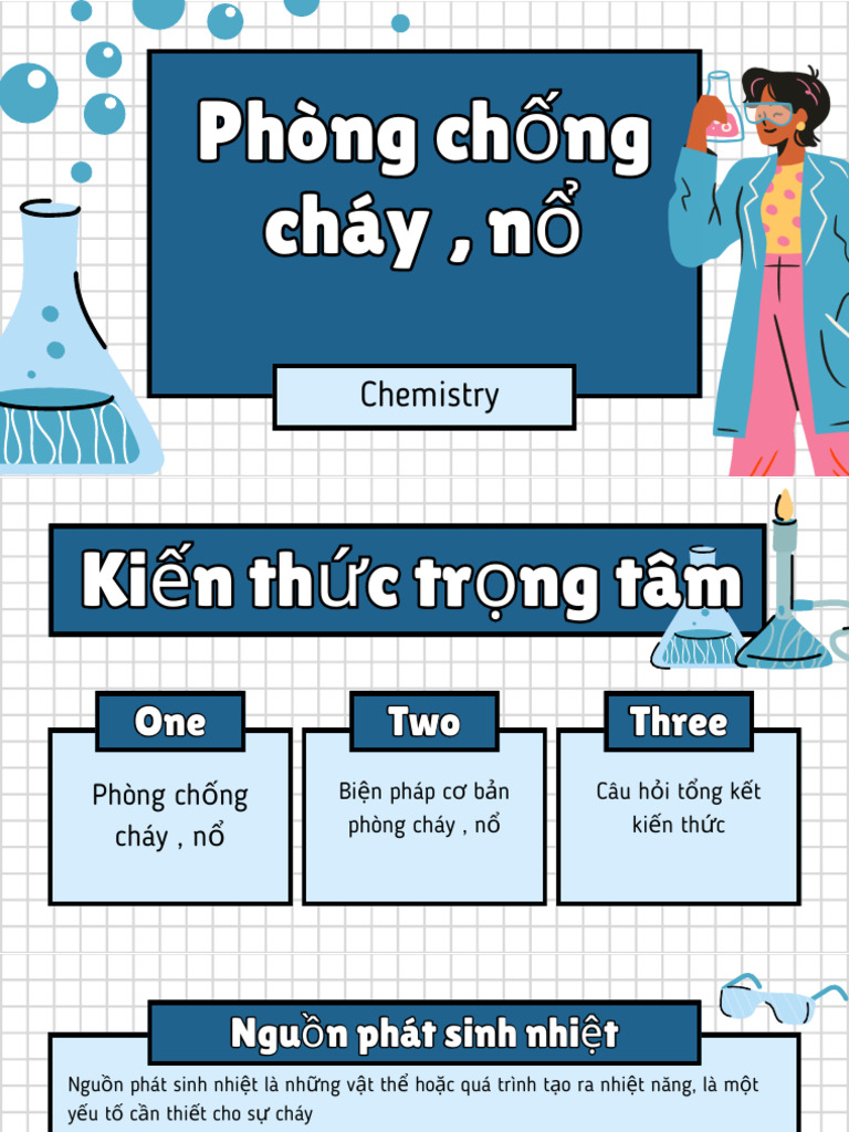 Chemical Equations Lesson Presentation in A Blue Bold Style | PDF