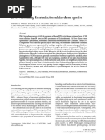 Universal COI Primers for Invertebrates | PDF | Polymerase Chain ...