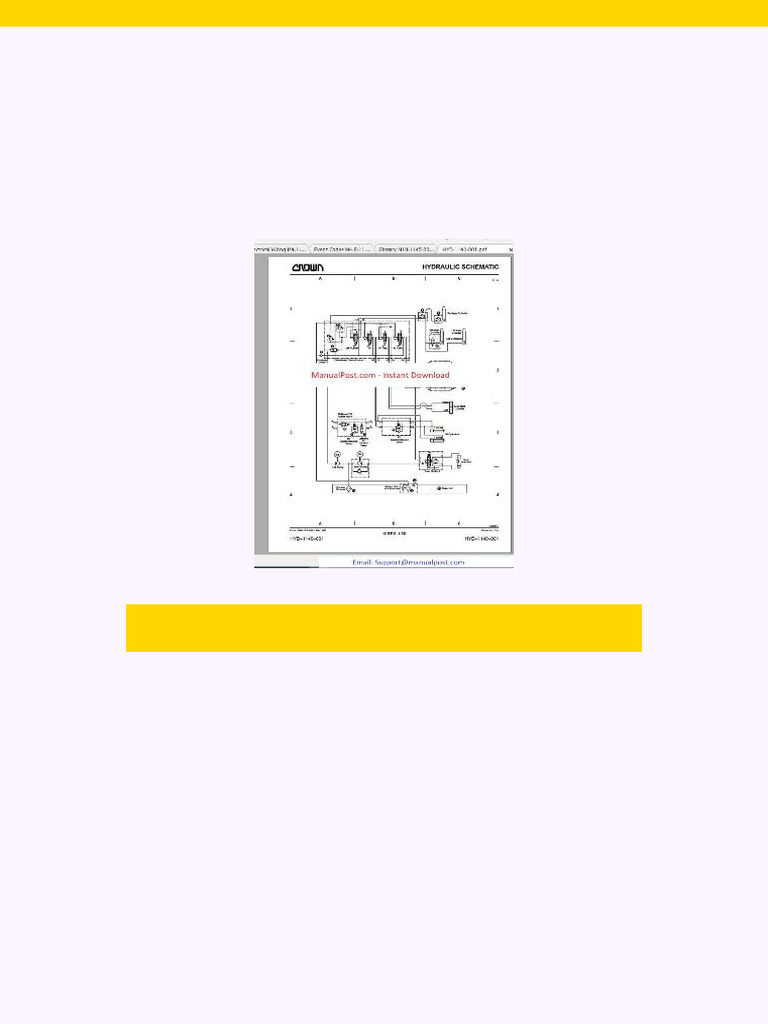 Crown Forklift SC 4500 Ac Electrical Hydraulic Schematic | PDF