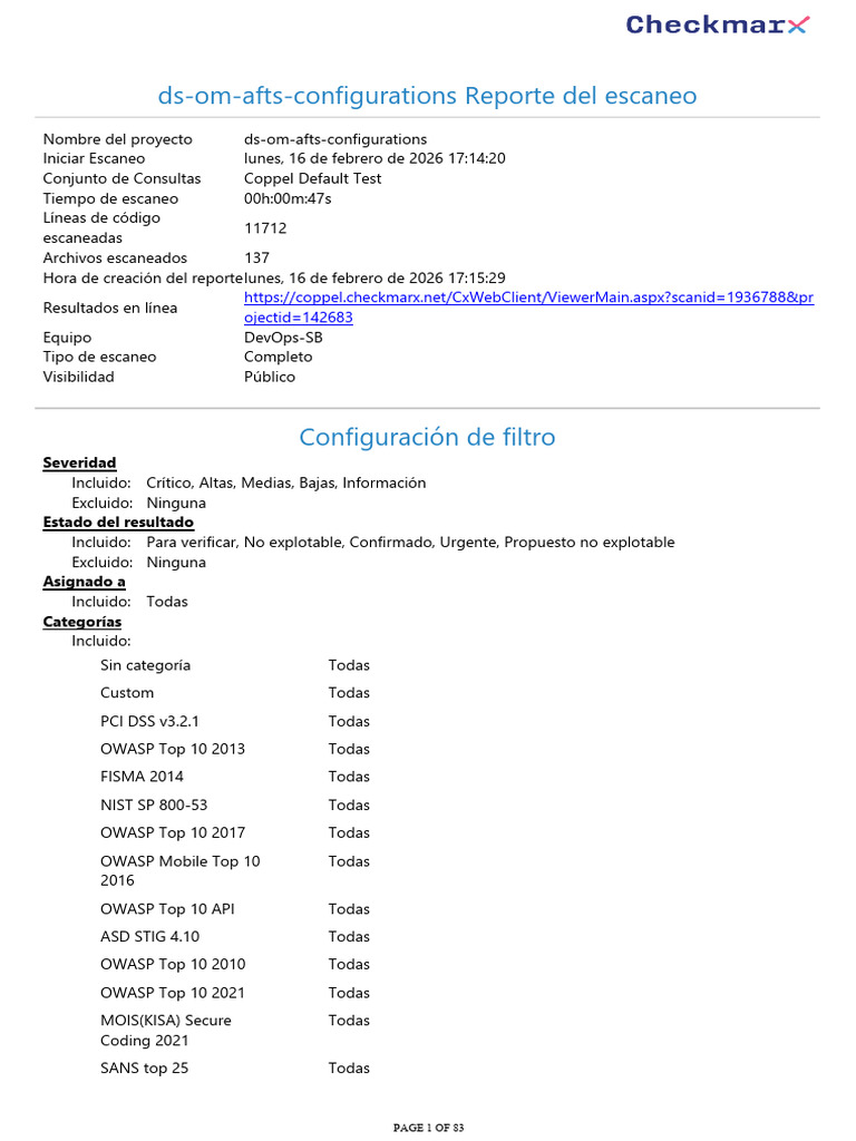 CxPDFReport (5) | PDF | Ingénierie informatique | Génie logiciel