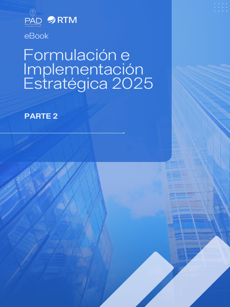 E-Book RTM Formulación e Implementación Estratégica 2025 P2 | PDF | Planificación estratégica ...