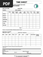 Transportation Schedule Form | PDF