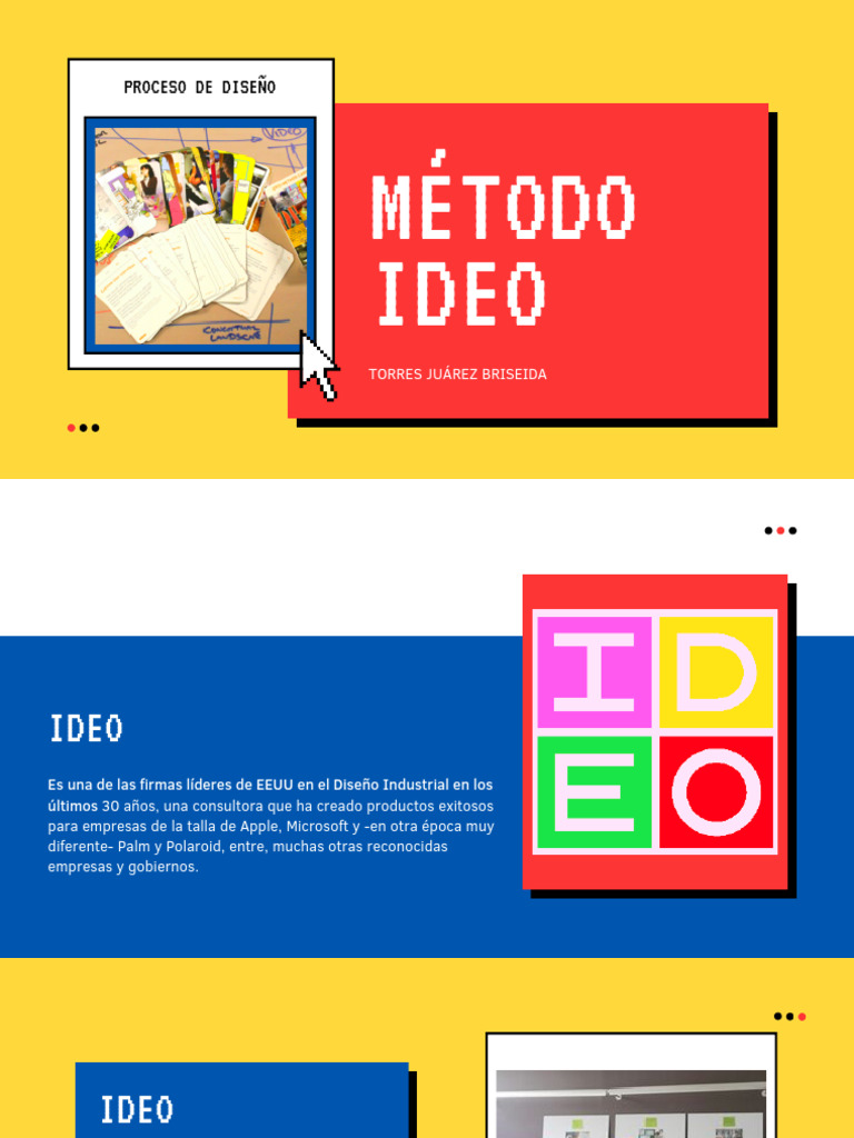 Método Ideo y Tarjetas Ideo | PDF | Diseño | Innovación