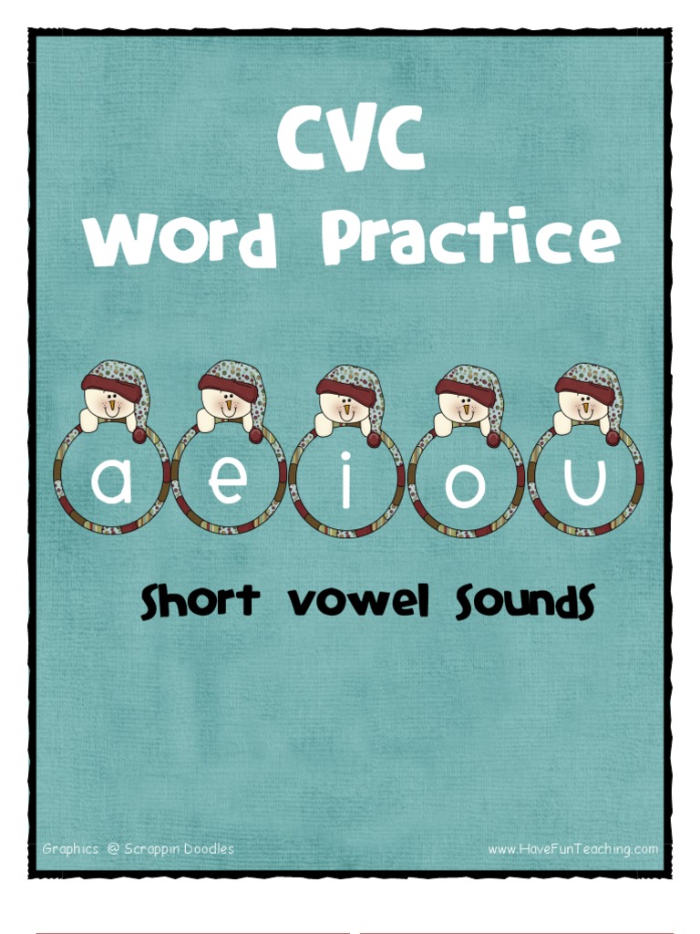 CVC Word Practice Activity | PDF