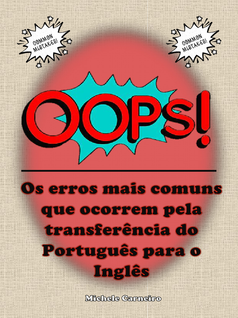 Os Erros Mais Comuns LP - English | PDF | Palavra | Assunto (gramática)