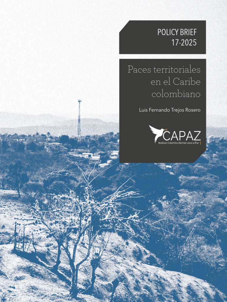 PB17-2025. Trejos - Paces Territoriales | PDF | Paz | Colombia