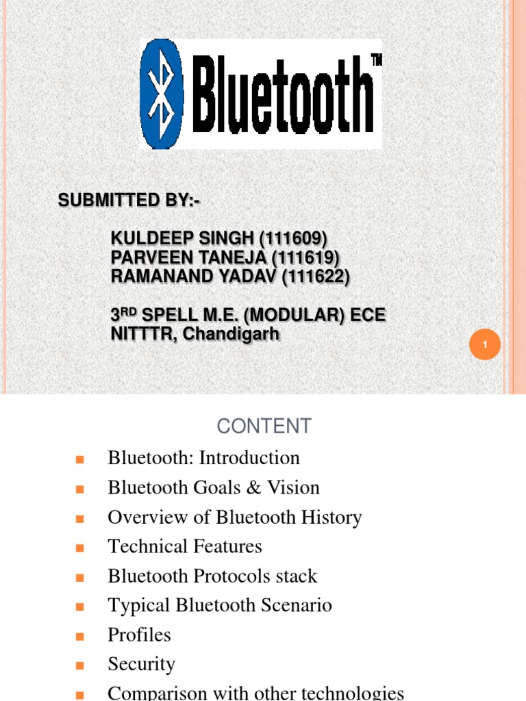 An Overview of Bluetooth Technology: Its History, Features, Protocols ...