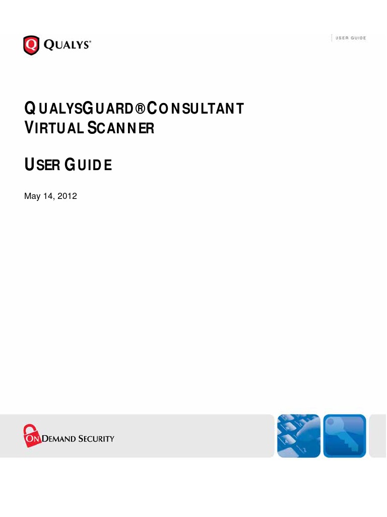 QualysGuard Consultant Virtual Scanner NewUI | PDF | Proxy Server ...