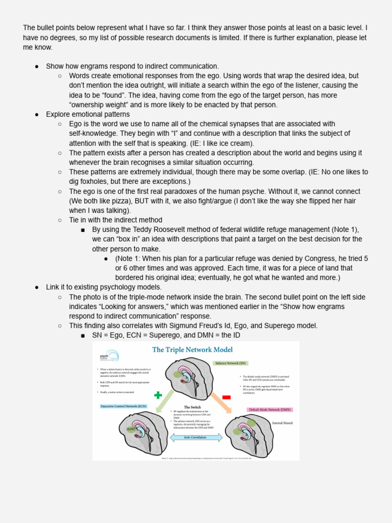 Indirect Approach Response | PDF | Cognition | Behavioural Sciences