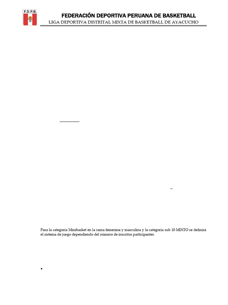 BASES Minibasket y SUB 10 Mixto 2023 | PDF | Documento de identidad ...