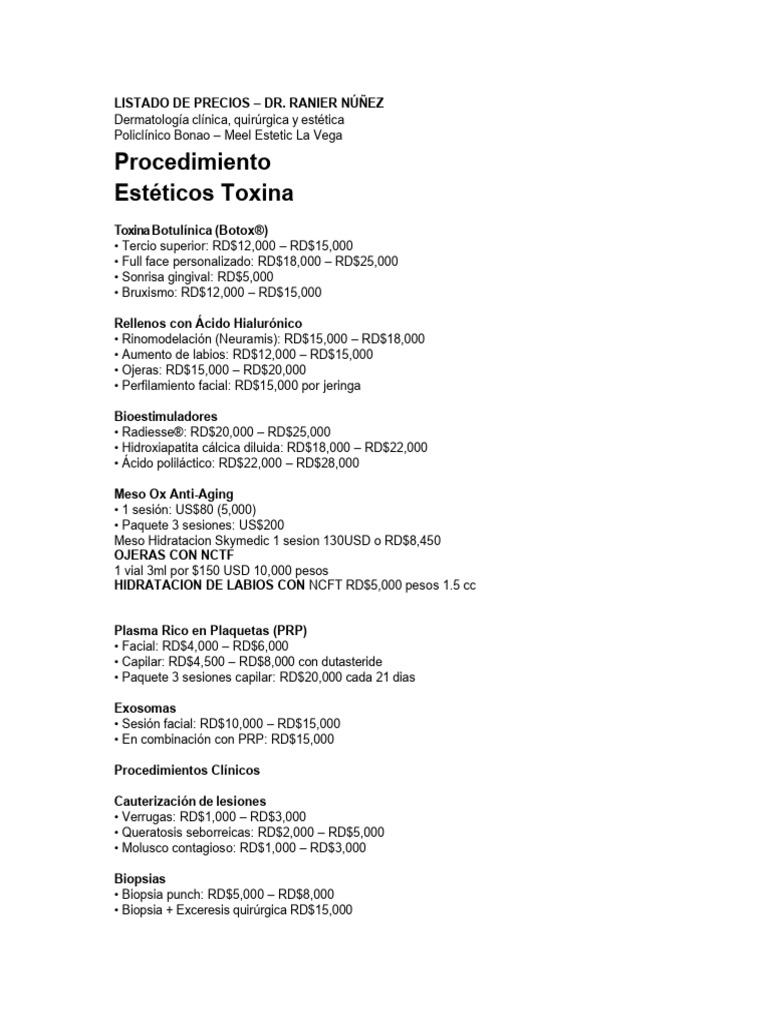 Listado de Precios Polibon | PDF