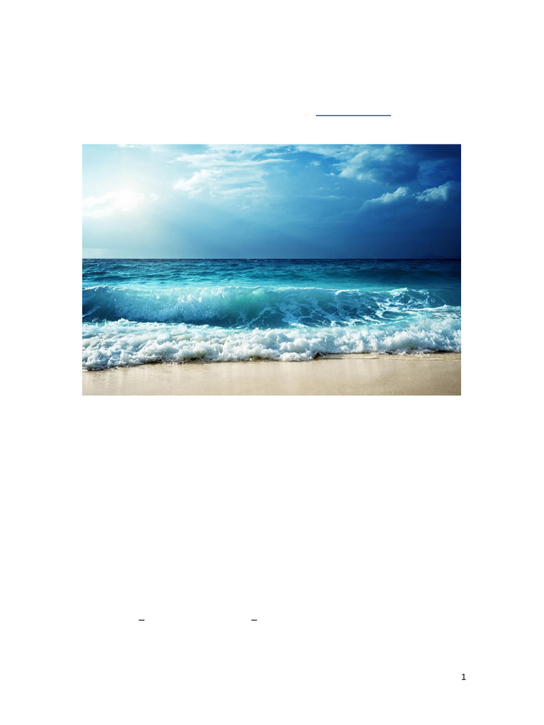 Olas Viento Orilla Mar | PDF | Mar | Herida