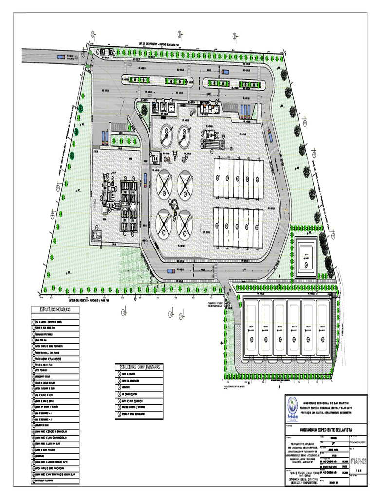 Ptar-02 Planta General Ok Planta General | PDF