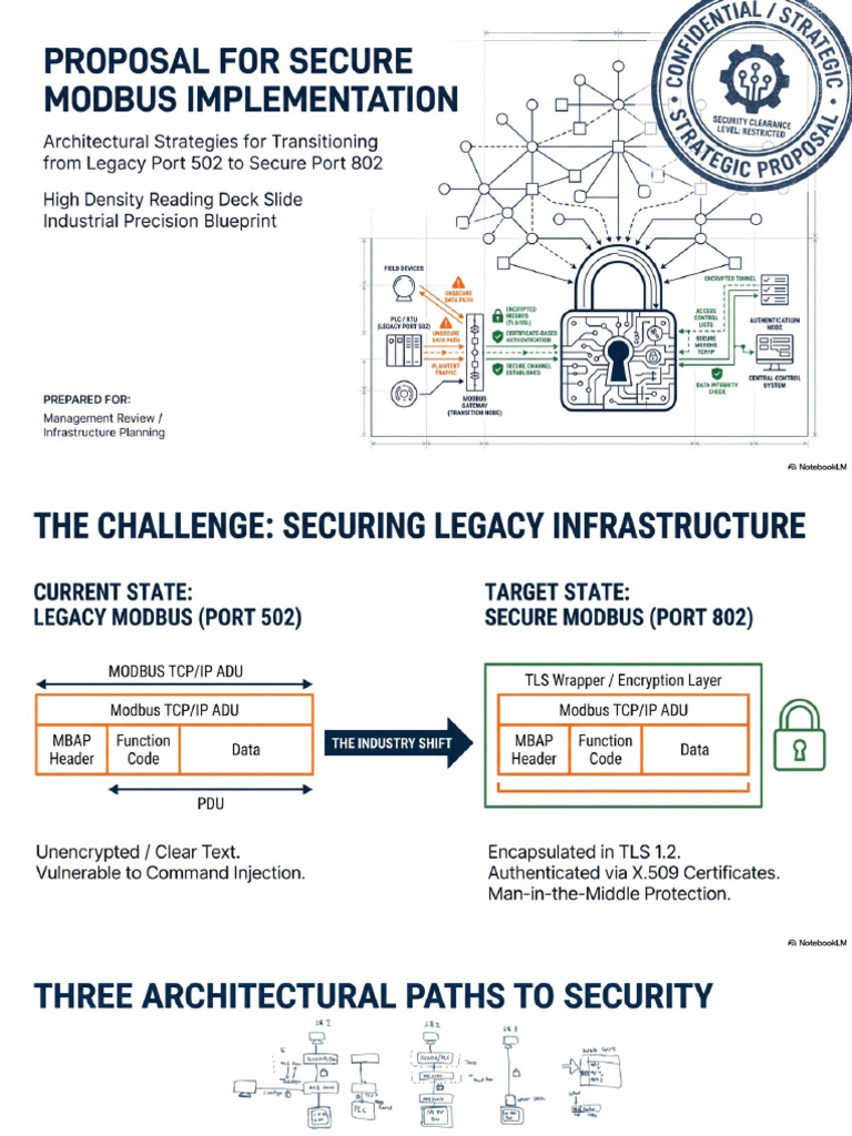 Secure Modbus Architectural Paths | PDF