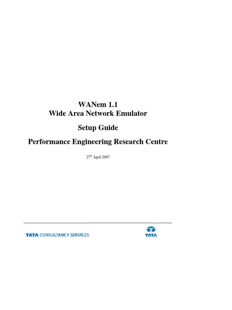 WANemv11 Setup Guide | PDF | Computer Network | Booting