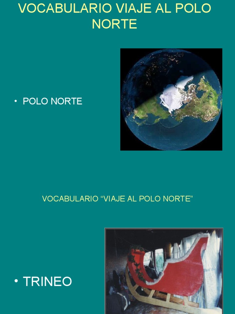 Vocabulario del Polo Norte | PDF