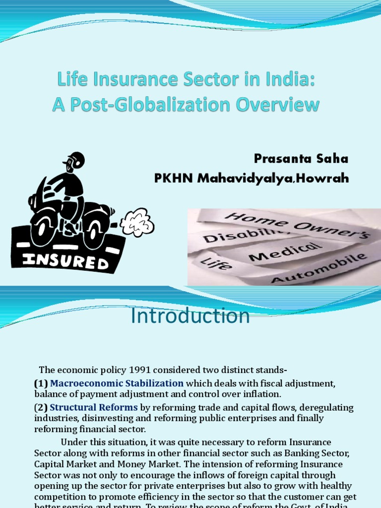 Insurance Sector in India | PDF | Insurance | Financial Services