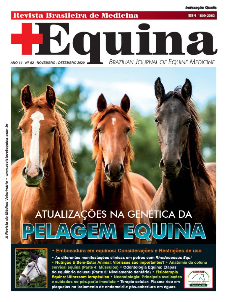 ARTIGO - Revista Brasileira de Medicina Veterinária +equina - N. 92 ...