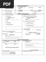Leave Pass Request Form | PDF
