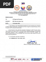 BFP Uniform Policy | PDF