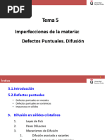 Defectos Puntuales en Estructuras Cristalinas | PDF | Dislocación ...