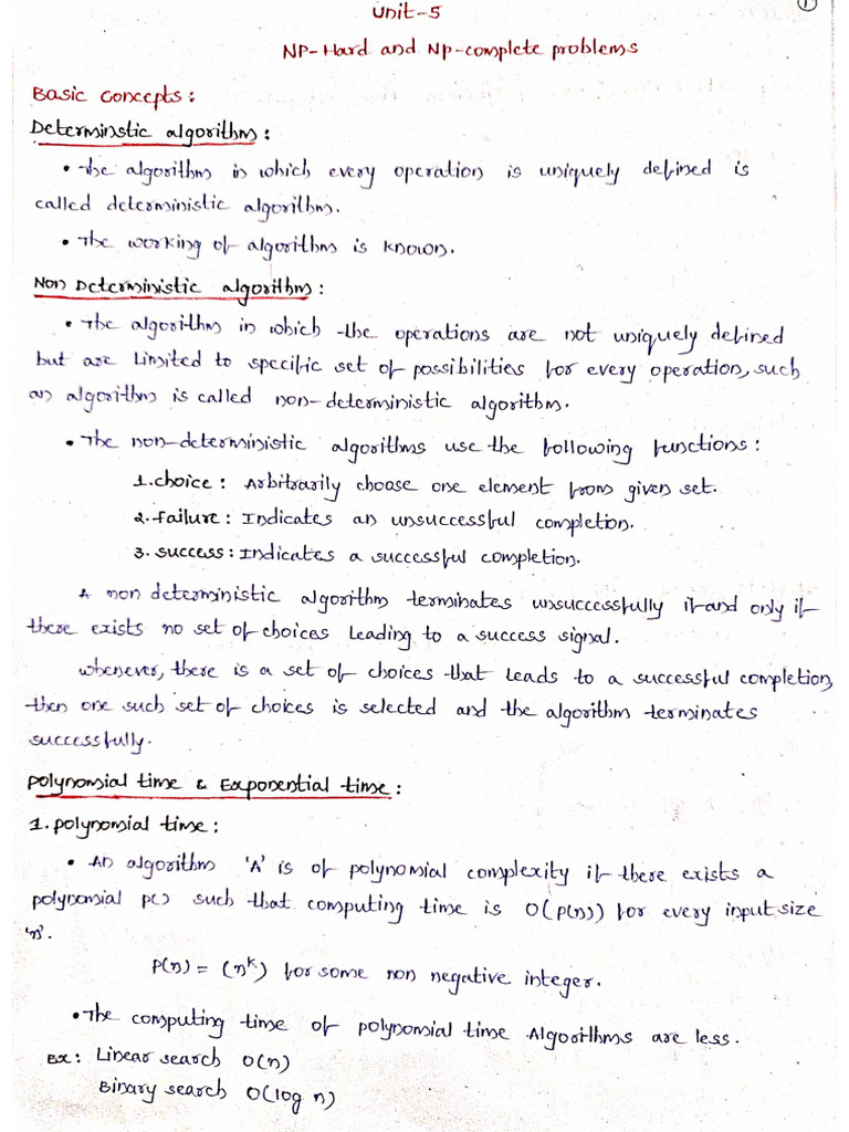 Ads &aa Unit-5 | PDF