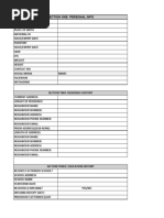 Liberian Passport Application Form | PDF | Liberia | Passport