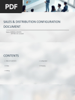 SD Organizational Structure Overview | PDF | Sales | Logistics
