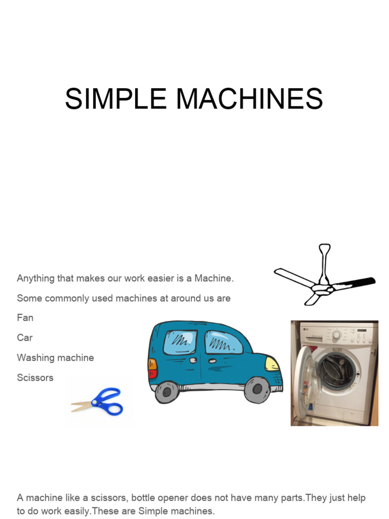 9) Chap 11 - Simple Machines - 260210 - 173737 | PDF | Machines | Lever