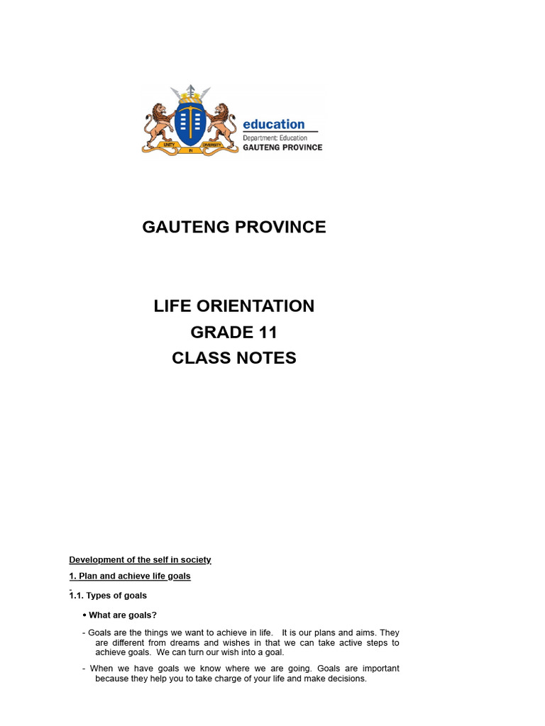 Class Notes Grade 11 | PDF | Legislature | Mathematics